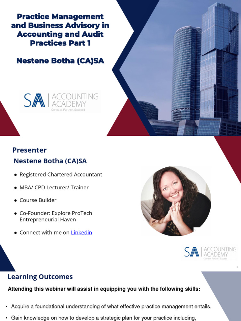 Practice Management and Business Advisory in Auditing Part 1 | PDF ...