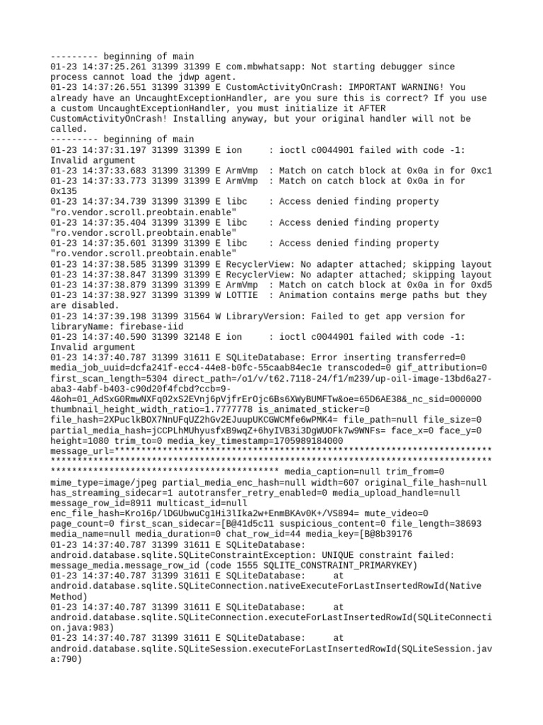 Logcat | PDF | Java (Programming Language) | Software Development