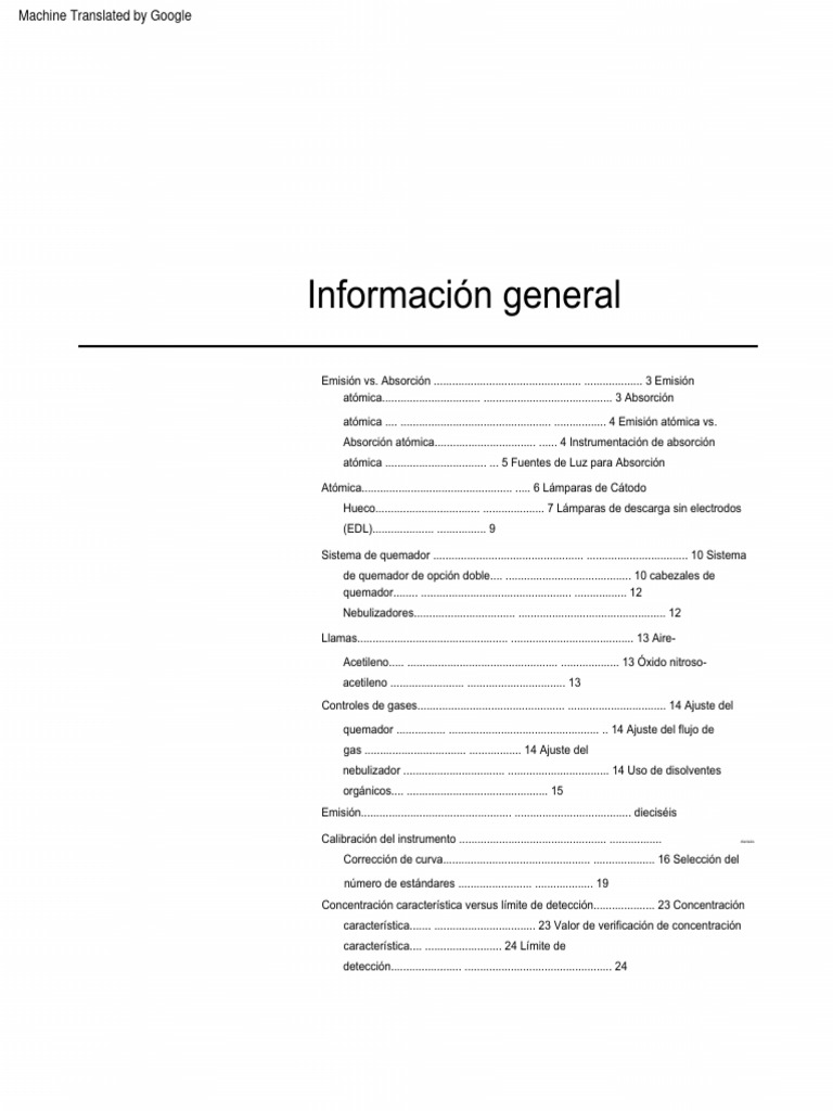AA-Perkin Elmer Guide To All! (Solo Informacion General Traducido ...