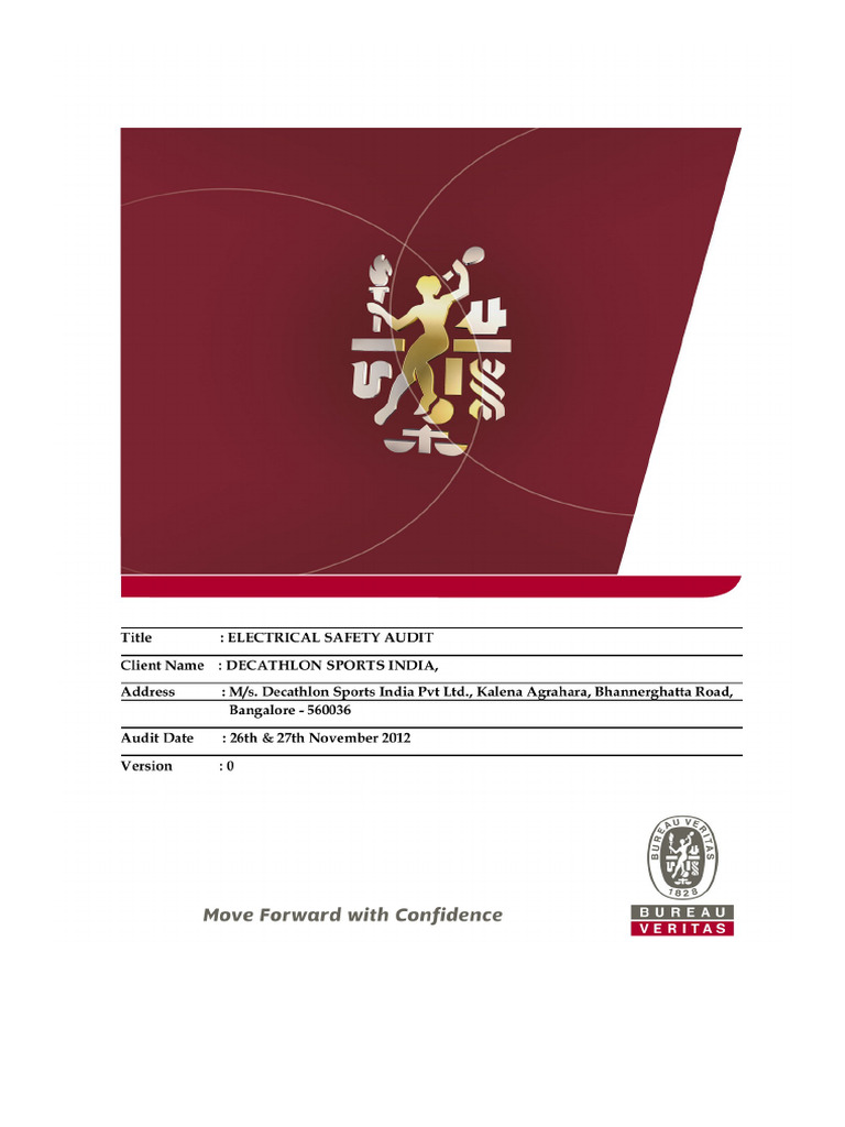 Final Electrical Safety Audit Report Decathlon Sports Bangalore - Guset User Flip PDF - AnyFlip ...
