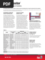 Water Hammer Arrestor: Sizing & Placement Guide | PDF | Plumbing | Liquids