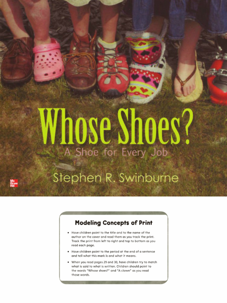 04.1 Whose Shoes A Shoe For Every Job | PDF