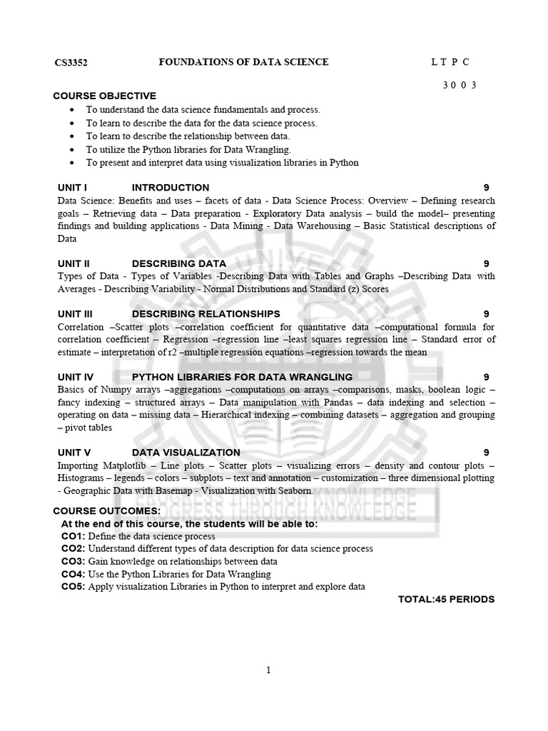 Data Science SS | PDF | Regression Analysis | Use Case