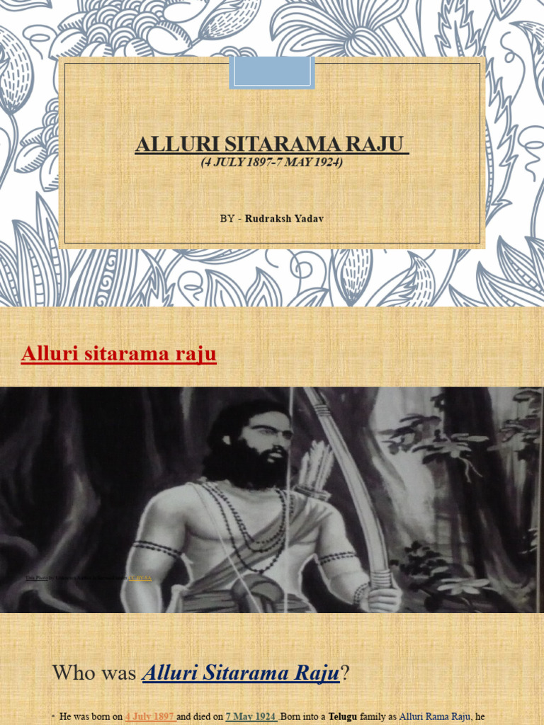 Alluri Sitarama Raju | PDF
