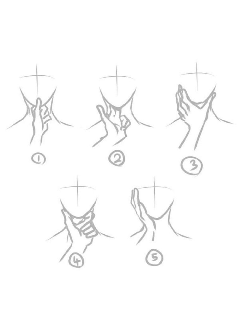Hand&Head Drawing Guide | PDF