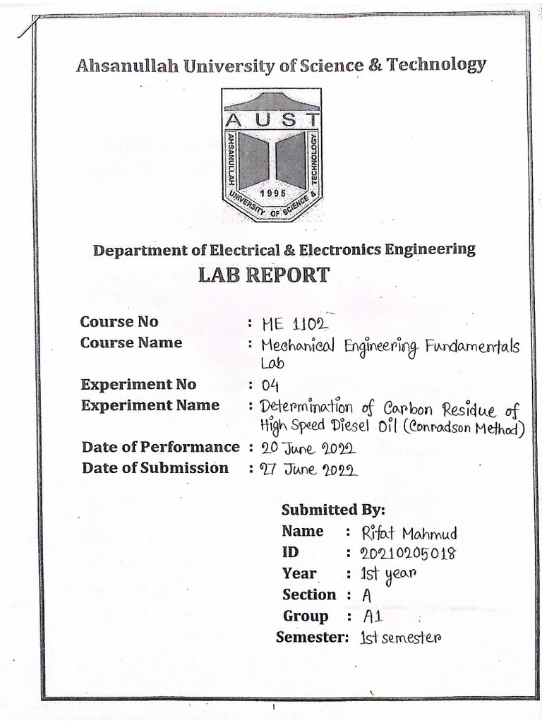 Me Lab 04 | PDF