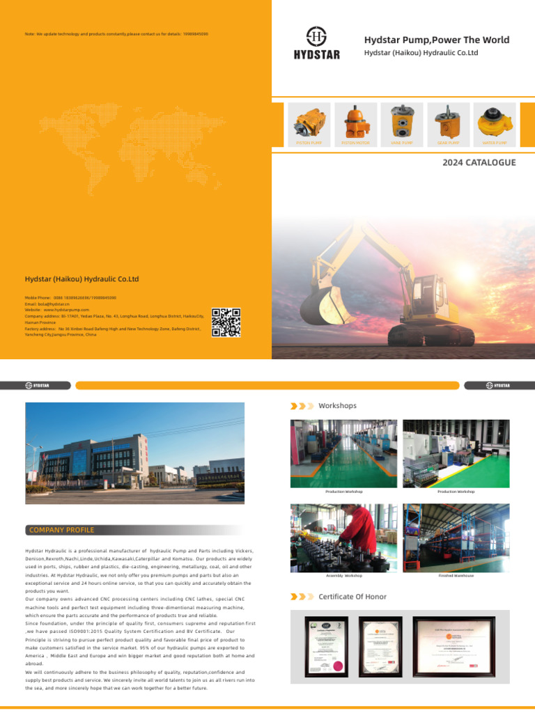 Hydstar 2024 Catalogue | PDF | Mechanical Engineering