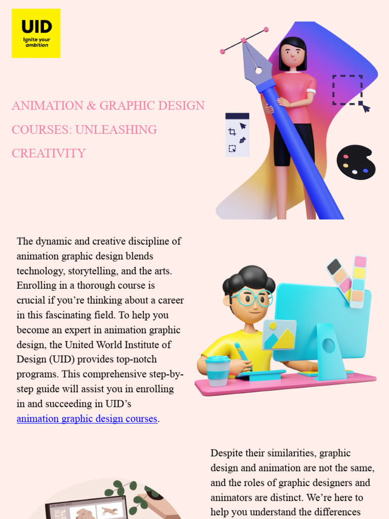 Animation & Graphic Design Courses Unleashing Creativity | PDF ...