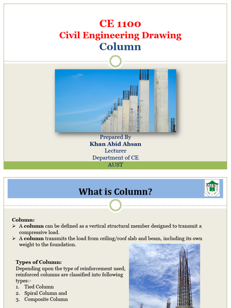 CE 1100 Aluminum I-Beam Columns | PDF | Column | Architectural Elements