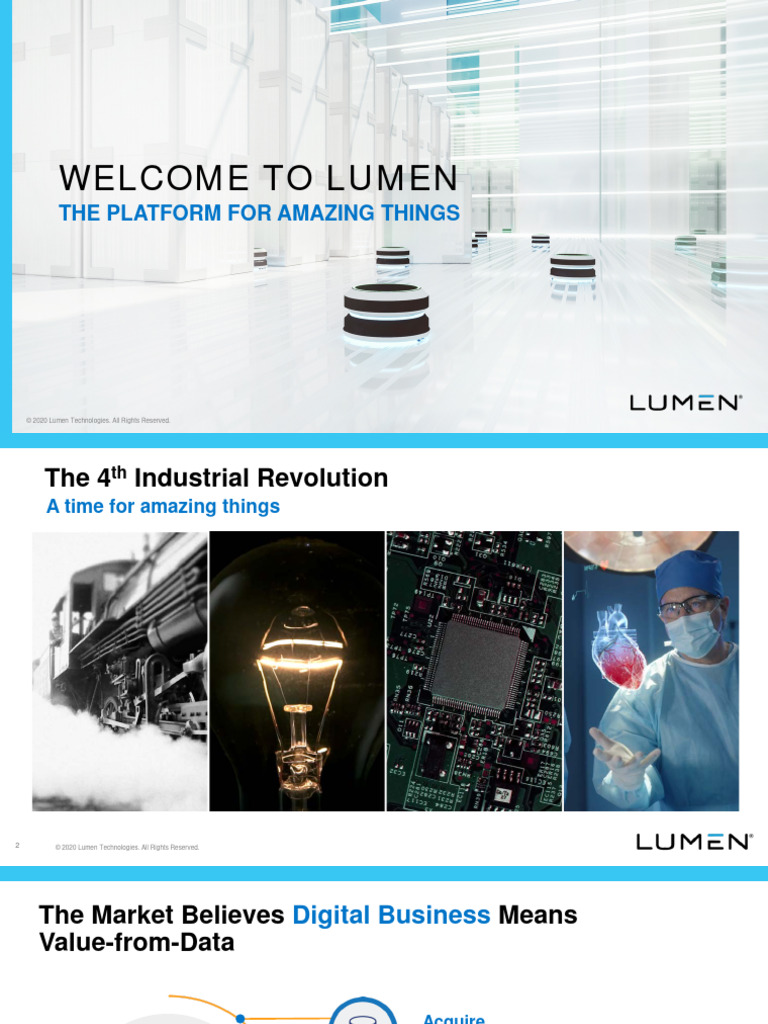Lumen-Company-Overview Final 2020 09 14 | PDF | Cloud Computing ...