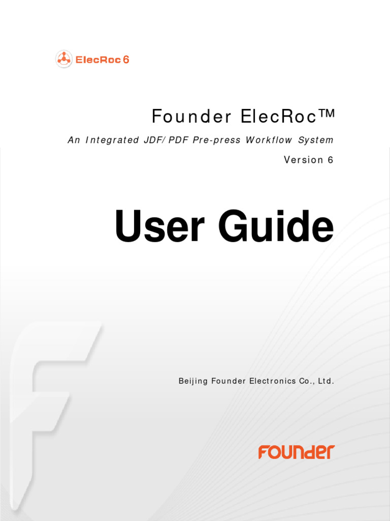 Founder ElecRoc 6 User Guide | PDF | Remote Desktop Services | Computer ...