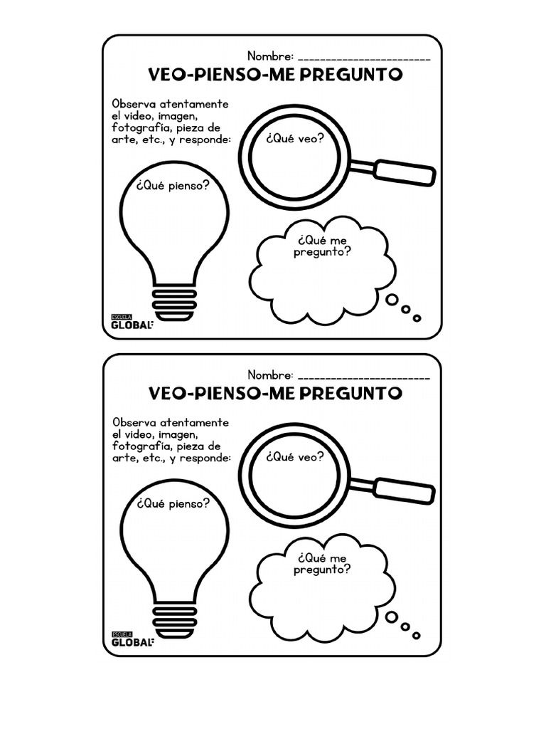 Veo-Pienso-Me Pregunto | PDF