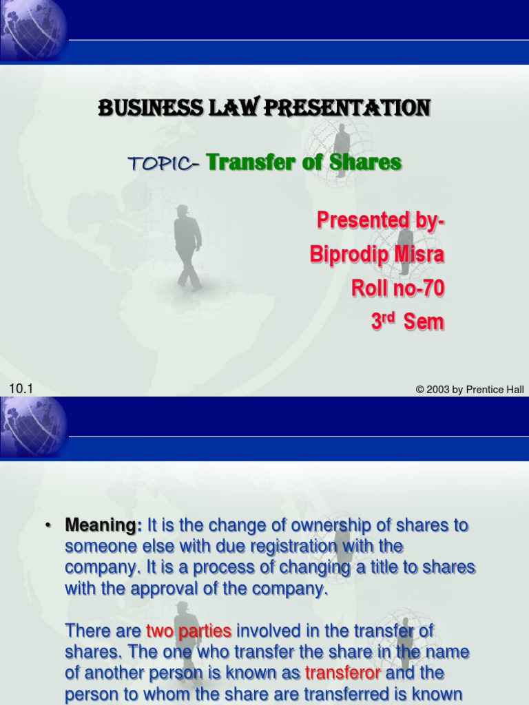 Business Law Presentation - : Topic | PDF | Deed | Private Law