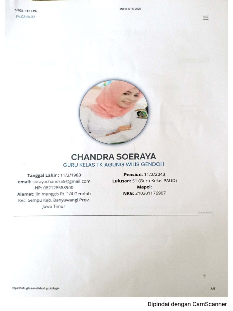 Chandra Soeraya TK Agung Wilis | PDF