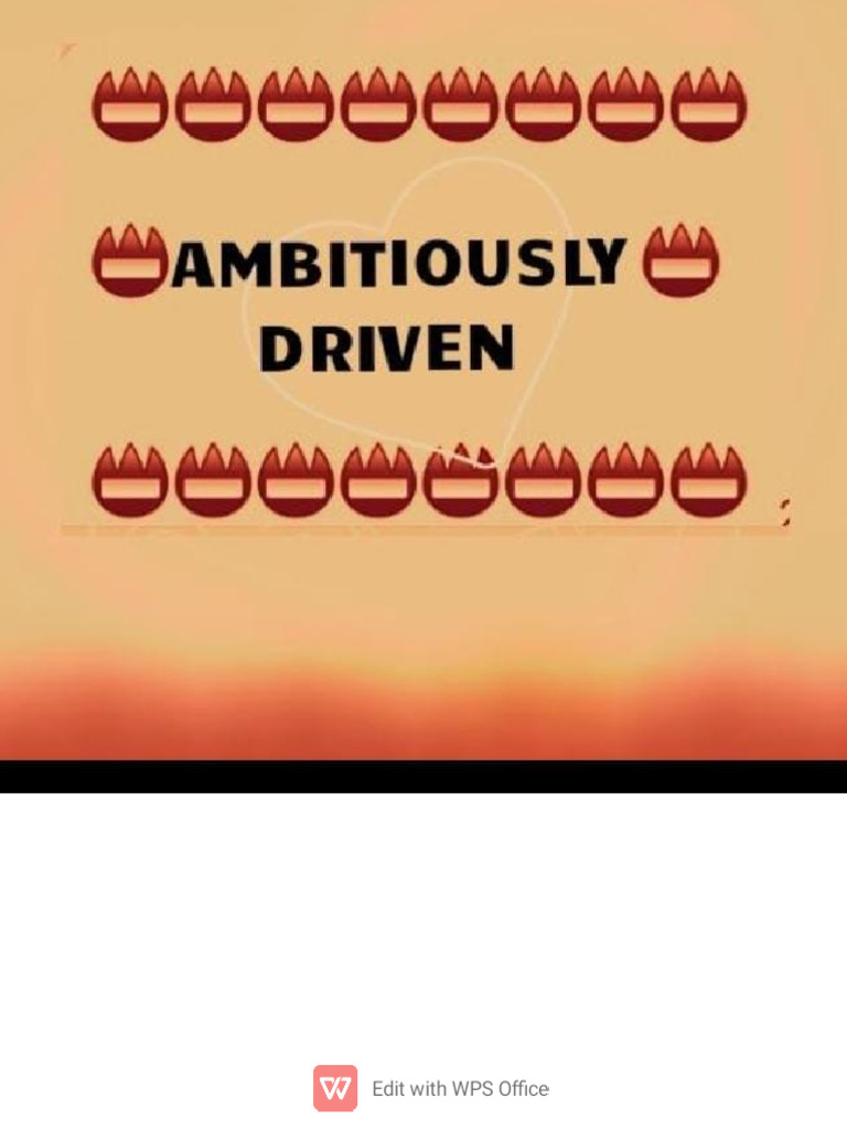 Ambitiously Driven (First Edition) | PDF
