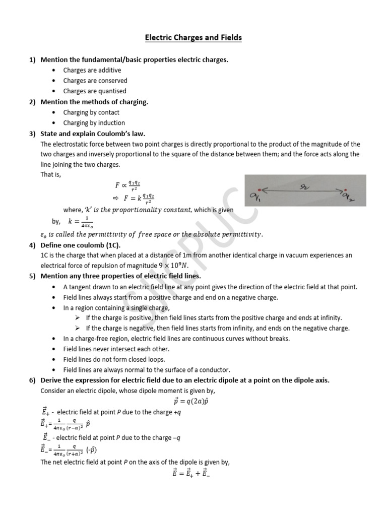 Physics Remedial Notes II Pu | PDF | Electrical Resistivity And ...