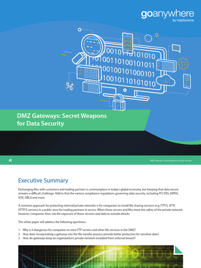 ga-dmz-gateways-wp | PDF | File Transfer Protocol | Proxy Server