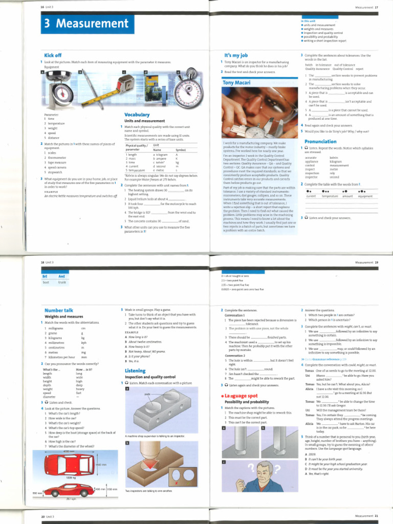 Engineering 1 - Unit 3 | PDF
