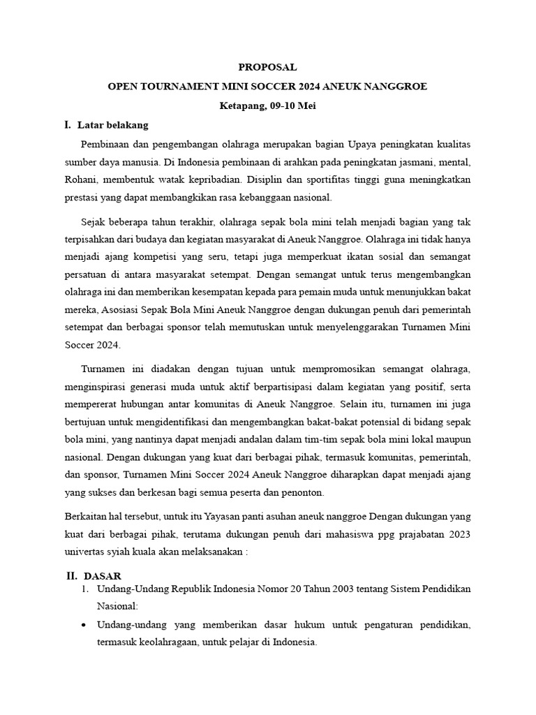 Proposal Smart Projek Kepemimpinan | PDF | Bisnis | Olahraga & Rekreasi