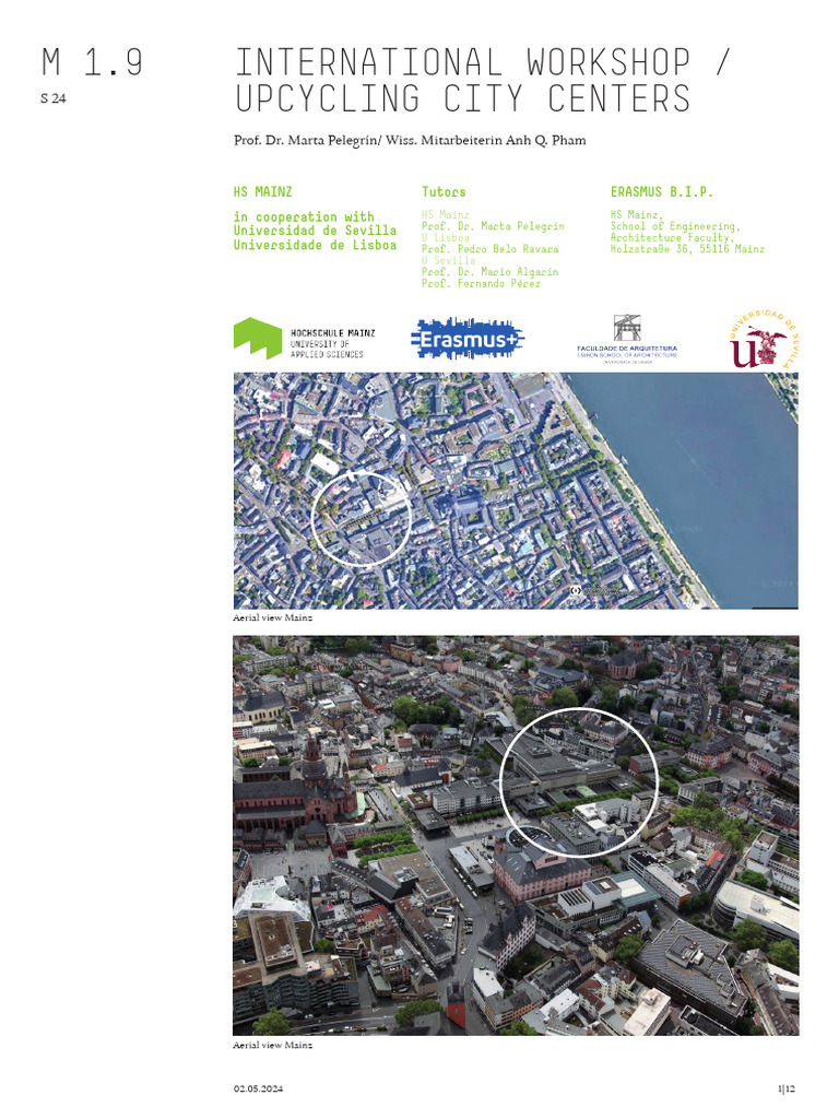 2024 05 02 International Workshop Syllabus | PDF