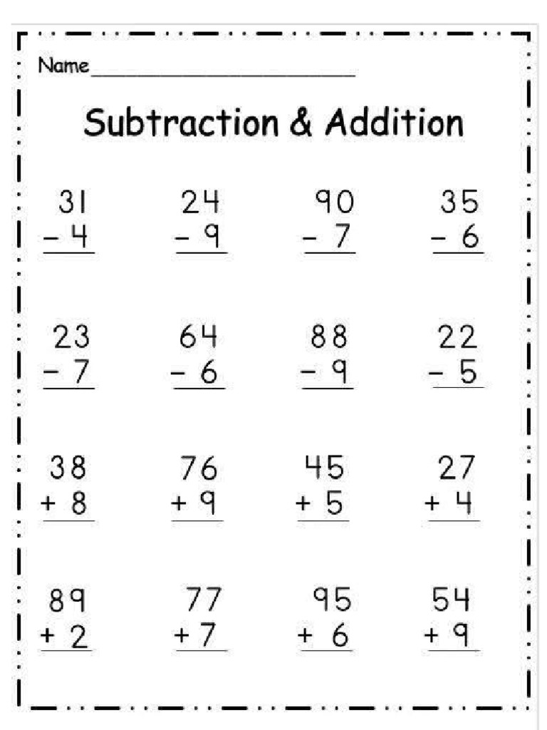plus minus fill blacks | PDF