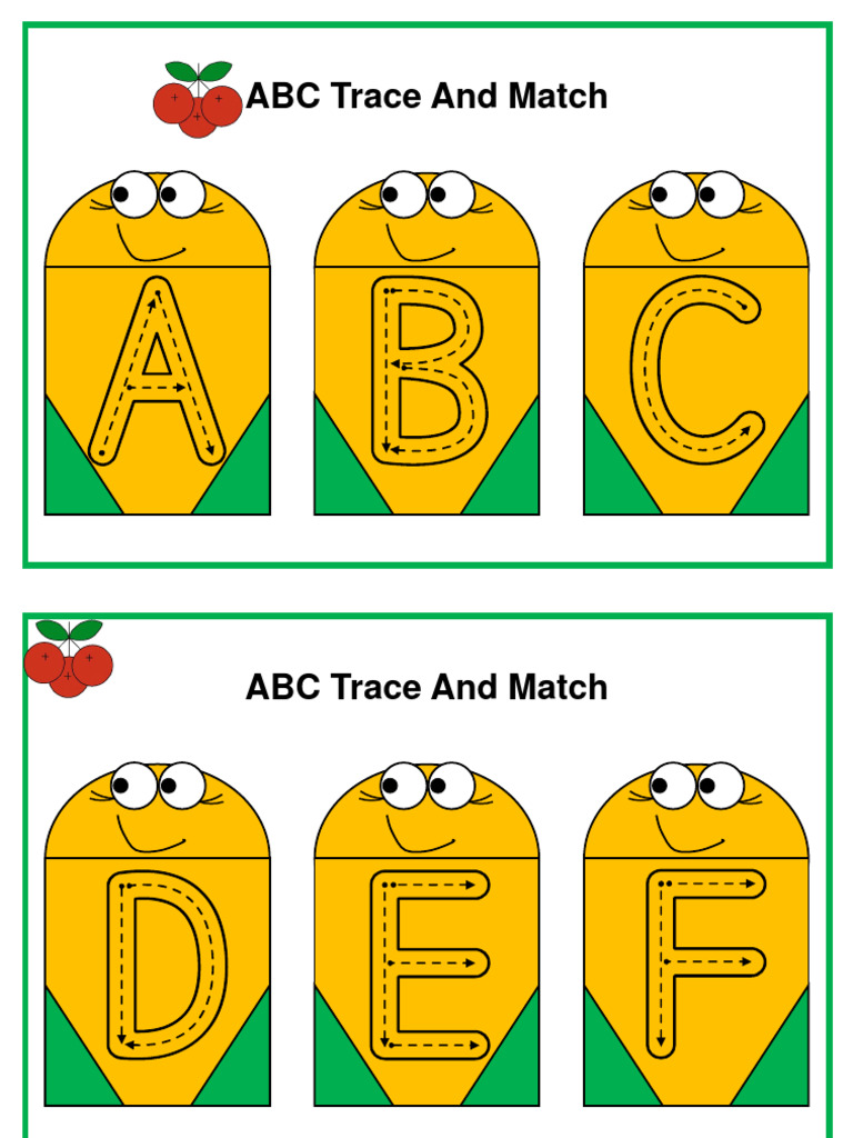 Alphabet Matching for Kids | PDF | Language Arts & Discipline | Art