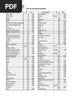 Service Electric TV Channel List | PDF | Fox Broadcasting Company ...