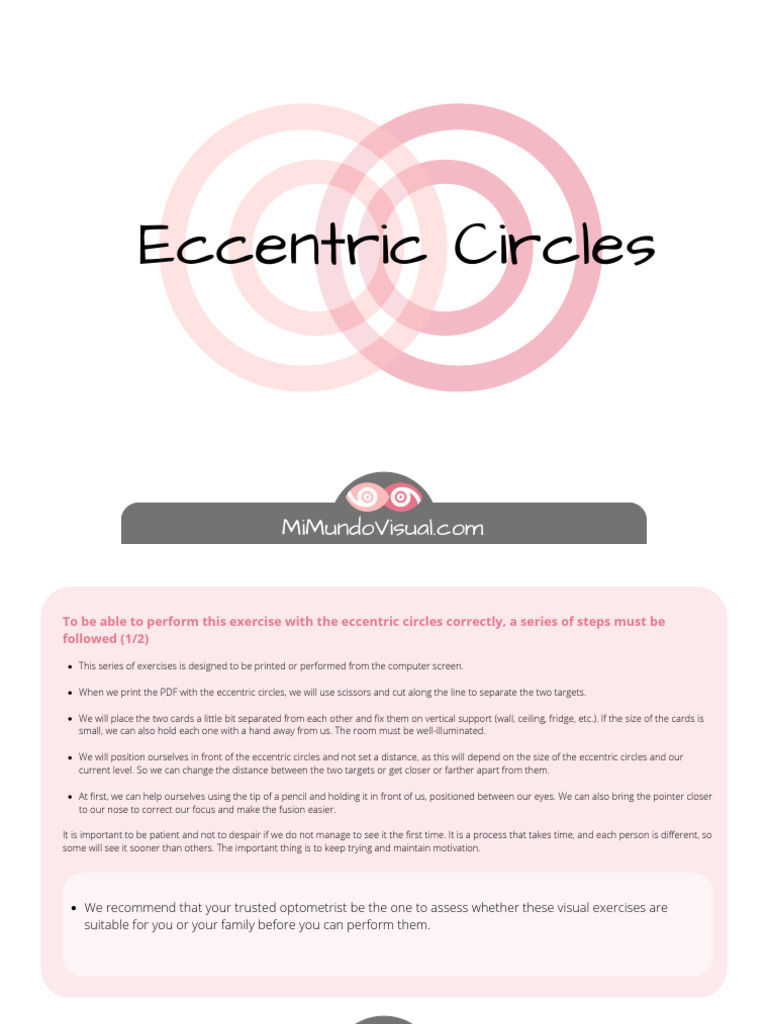 Eccentric Circles | PDF | Perception | Vision