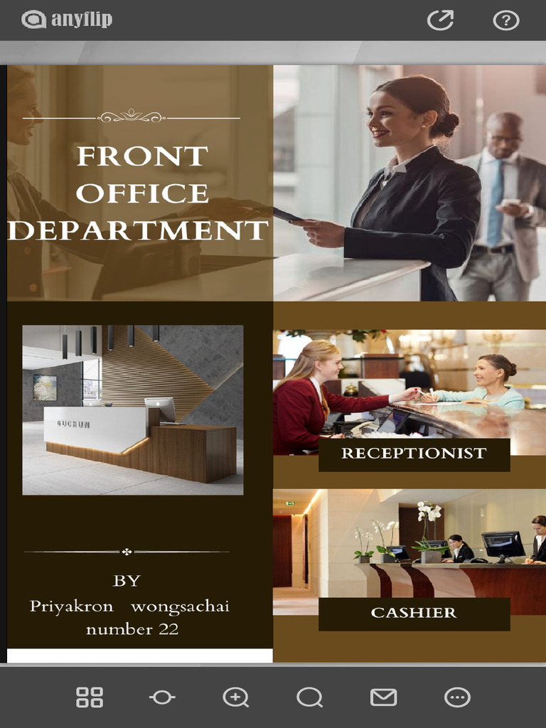 Front Office Department | PDF
