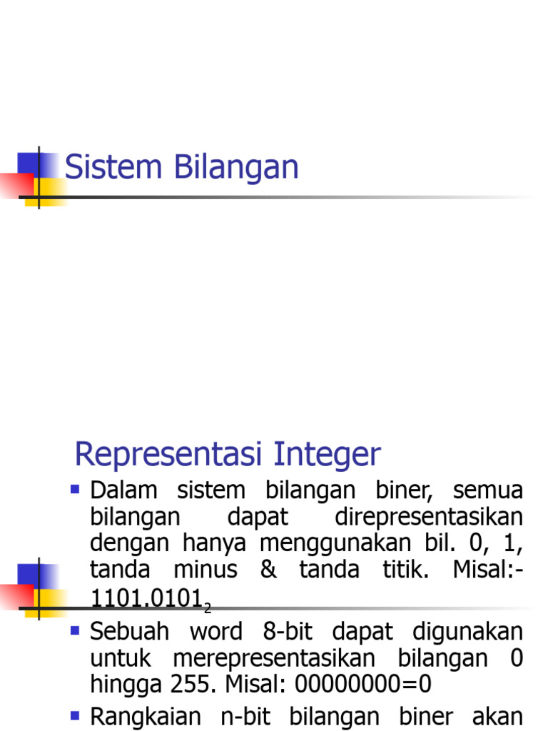 04A-Sistem Bilangan | PDF