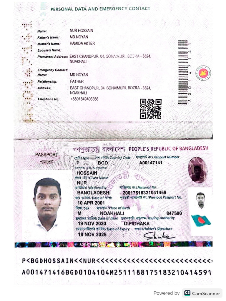 Shubo Passport PDF | PDF