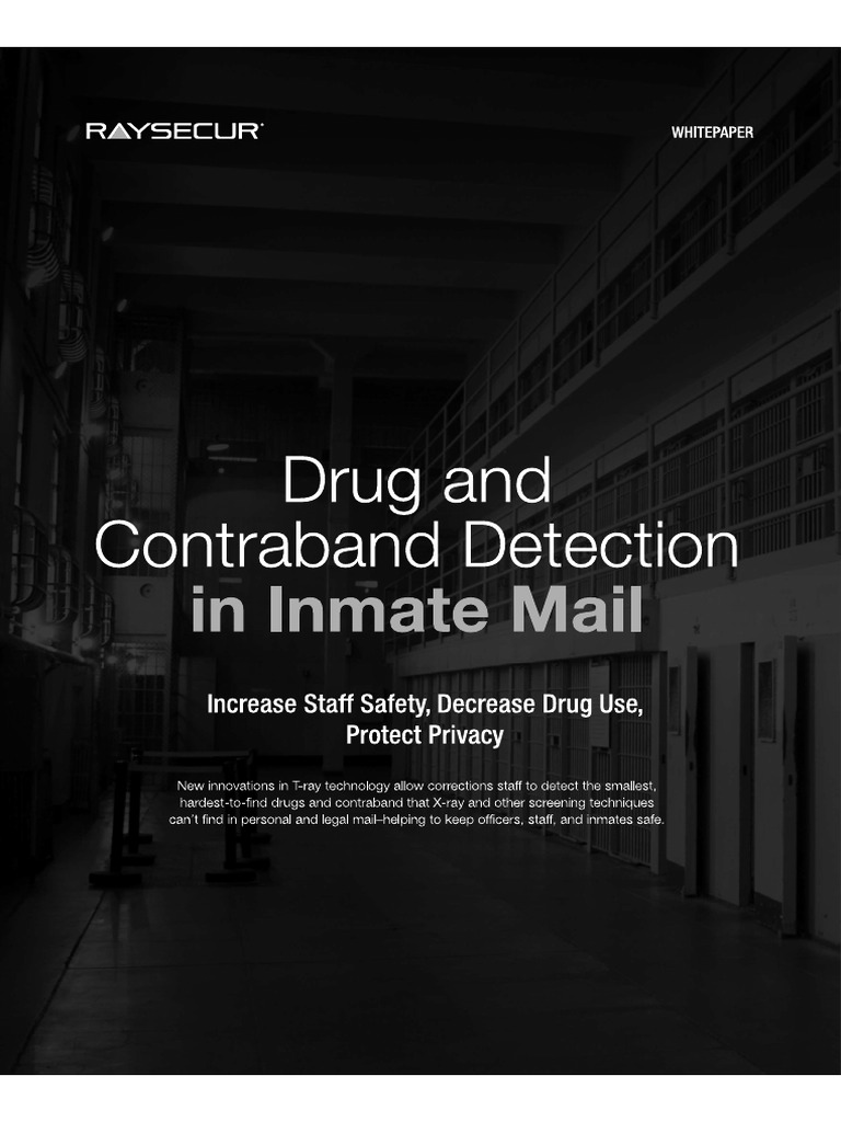 Drug and Contraband Detection in Inmate Mail | PDF