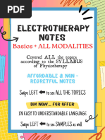 Electrotherapy Nanda | PDF