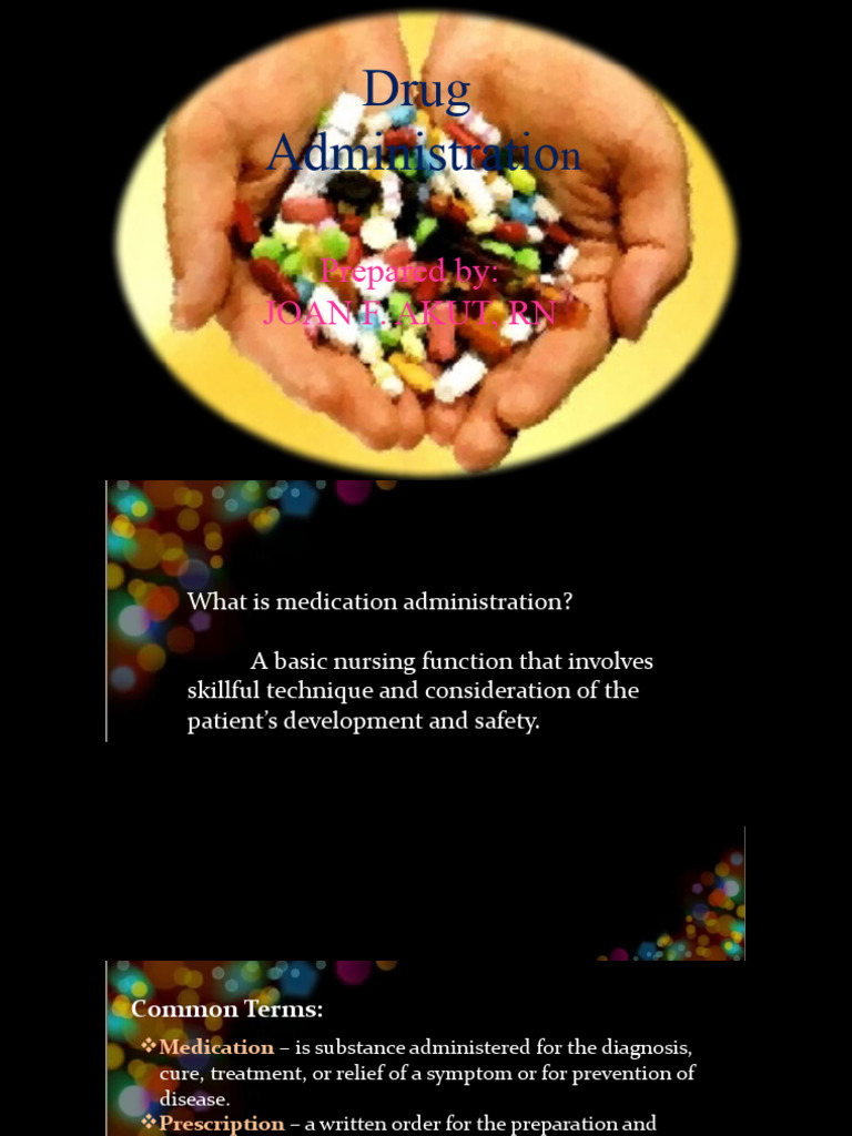 Medication Administration Basics Guide | PDF | Topical Medication ...