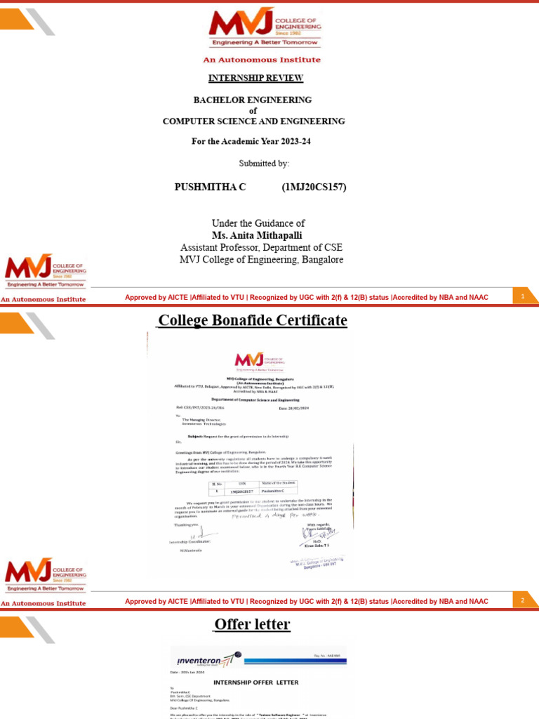 Intern Review | PDF | Application Software | World Wide Web