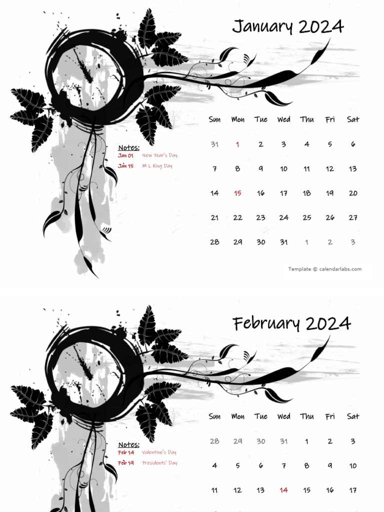 2024 US Holiday Calendar Guide | PDF | Public Holiday | Entertainment ...