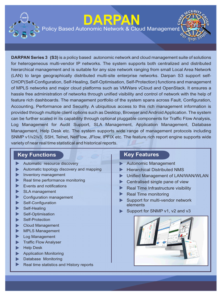 Darpan: Policy Based Autonomic Network & Cloud Management | PDF ...