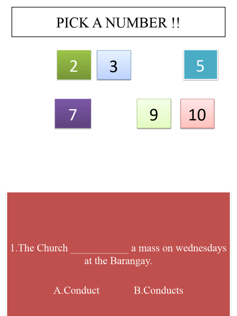 Catch Up Activities | PDF