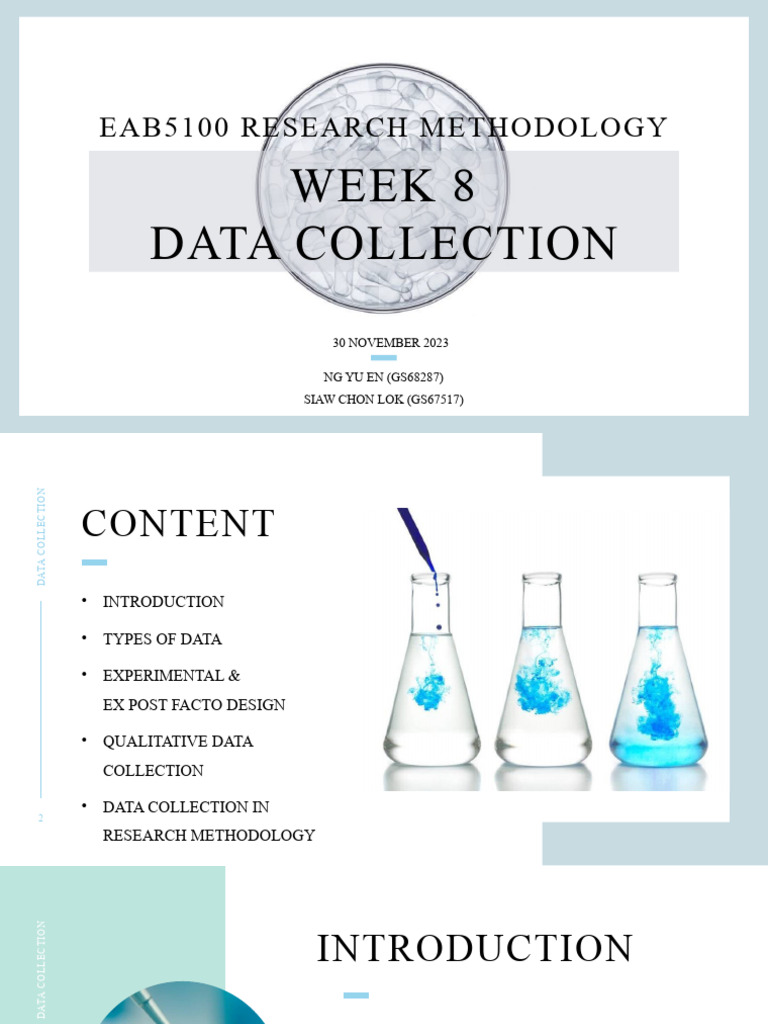W5-Data Collection | PDF | Psychology | Research Methods