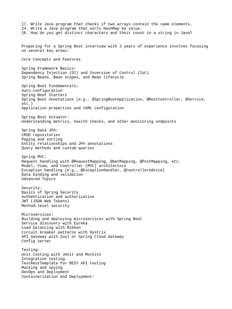 Chat-Gpt Spring Boot | PDF | Spring Framework | Software Engineering Chat-Gpt Spring Boot | PDF | Spring Framework | Software Engineering