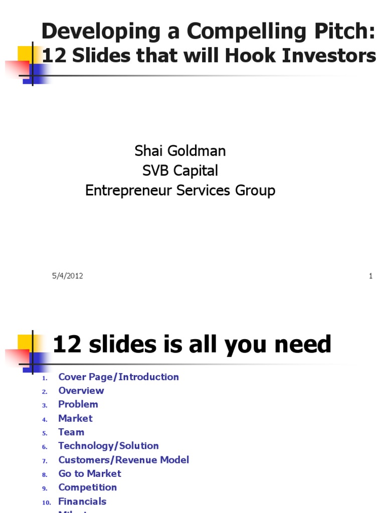 Investor Presentation Template | PDF | Business | Finance & Money ...