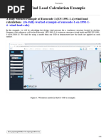 Wind Load Calculation From Eurocode 1 | PDF | Applied And ...