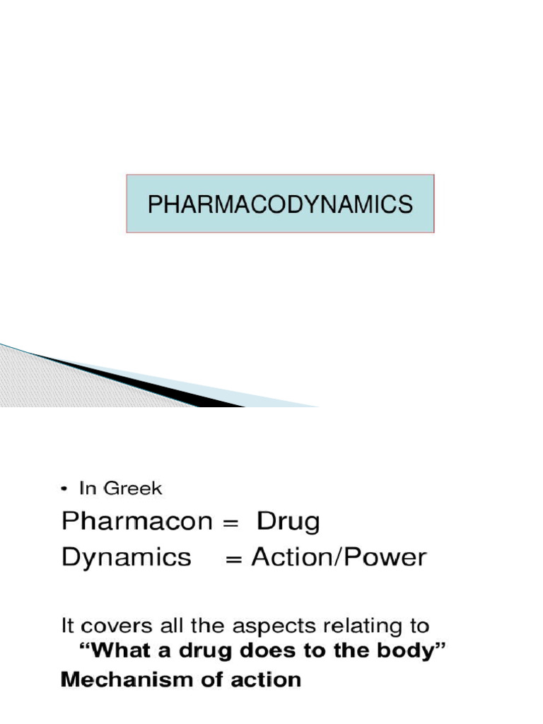 Pharmaco Dynamics | PDF