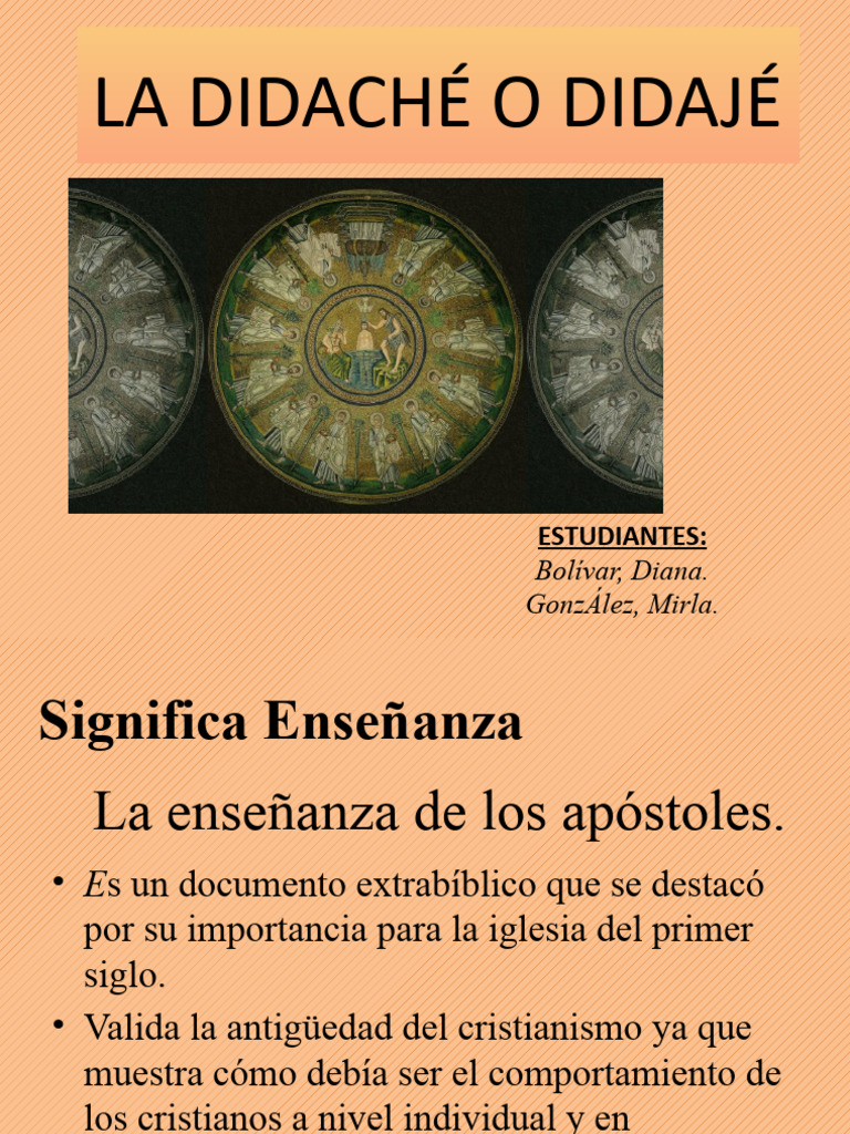 La Didaché o Didajé | PDF | Religiones abrahámicas