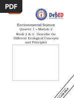 Basic Ecological Concepts and Principles | PDF | Ecology | Ecosystem