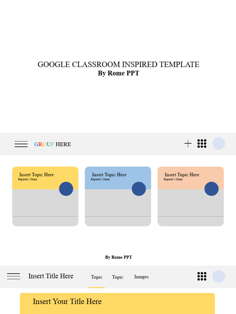 Rome Template Googleinspired | PDF | Computers | Technology & Engineering