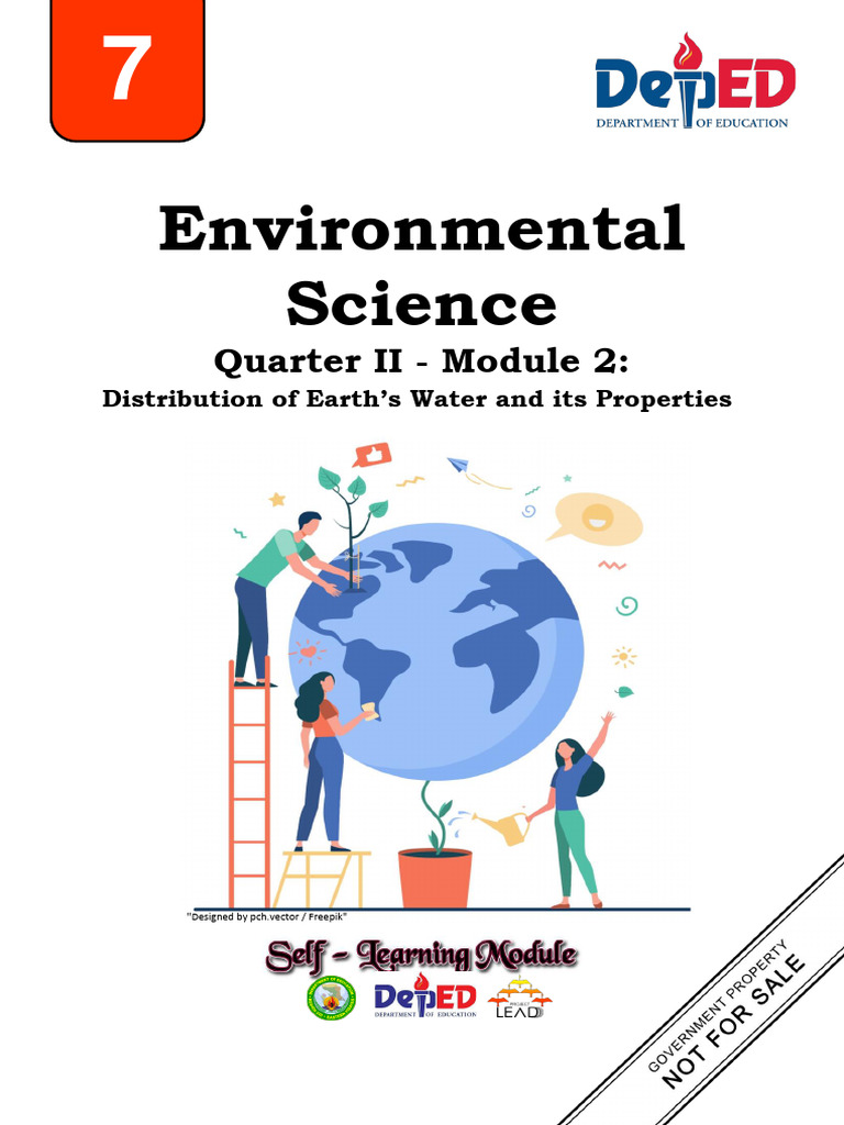 SLM Envi Sci Q2 Week 2 | PDF | Water | Properties Of Water