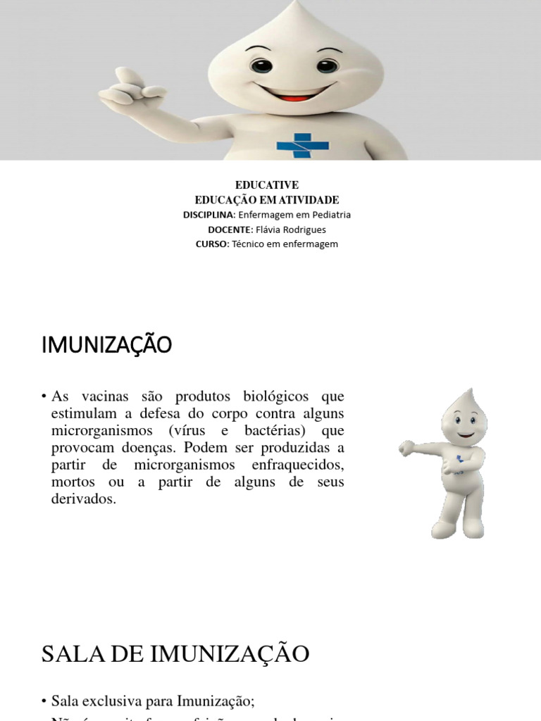 Aula Imunização REVISADAAula 3 Pedimunização | PDF | Vacinas ...