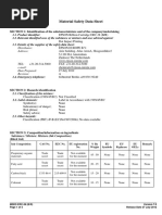 Epson Ink Cartridge MSDS S020089 | PDF | Ink | Firefighting