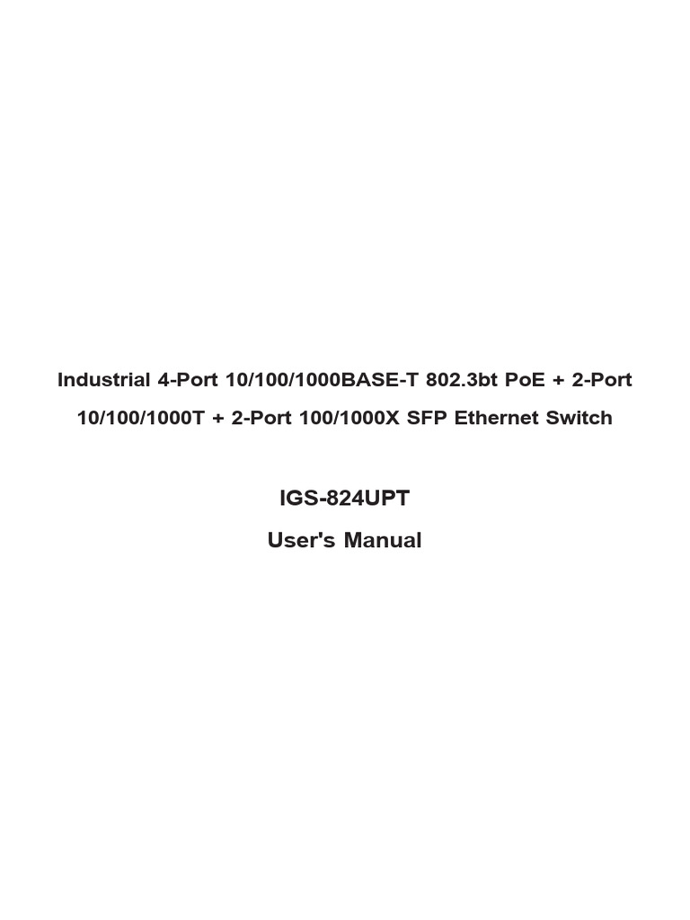 EM IGS 824UPT - v2.0 | PDF | Direct Current | Telecommunications
